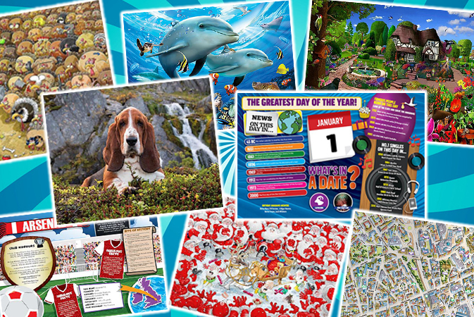 The Happy Puzzle Company - Word, Maths & Shape Games